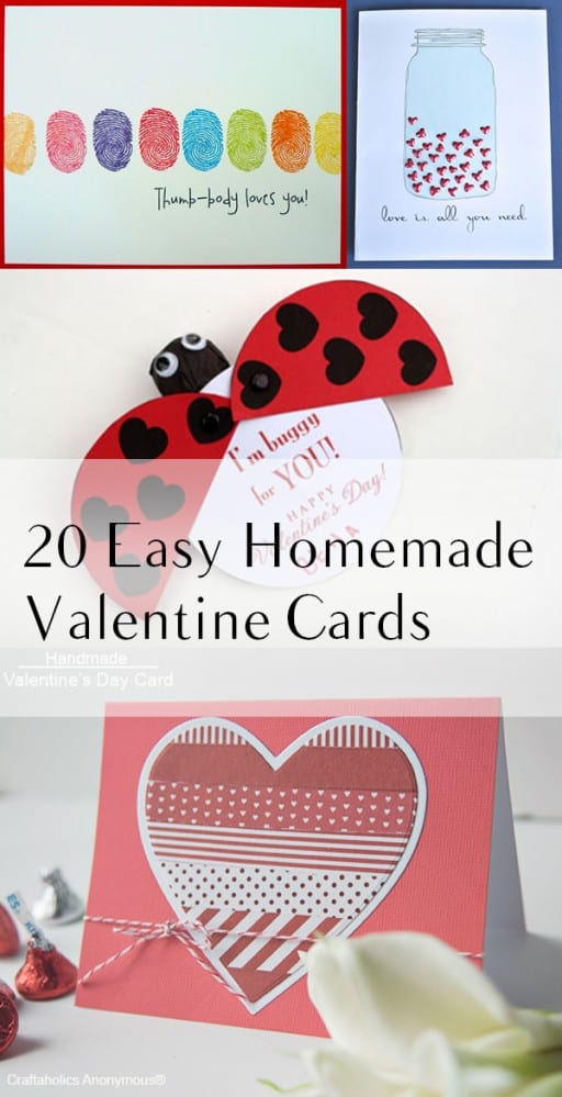 20 Easy Homemade Valentine Cards | How To Build It