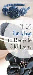 10 Fun Ways to Upcycle Old Jeans | How To Build It