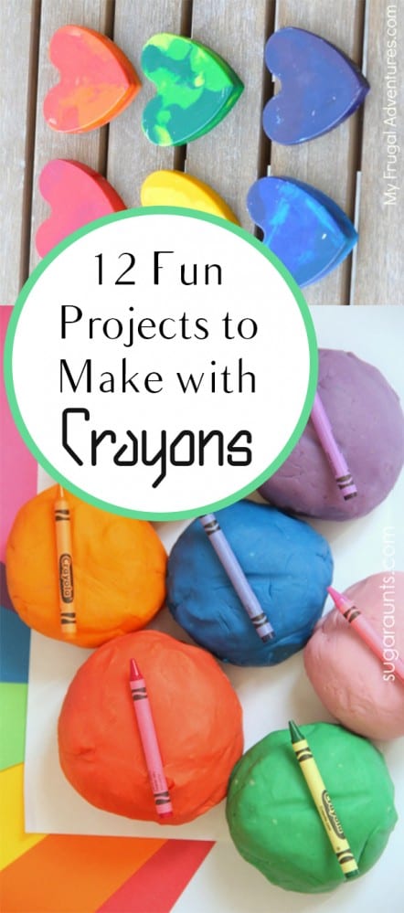 12 Fun Crayon Projects | How To Build It