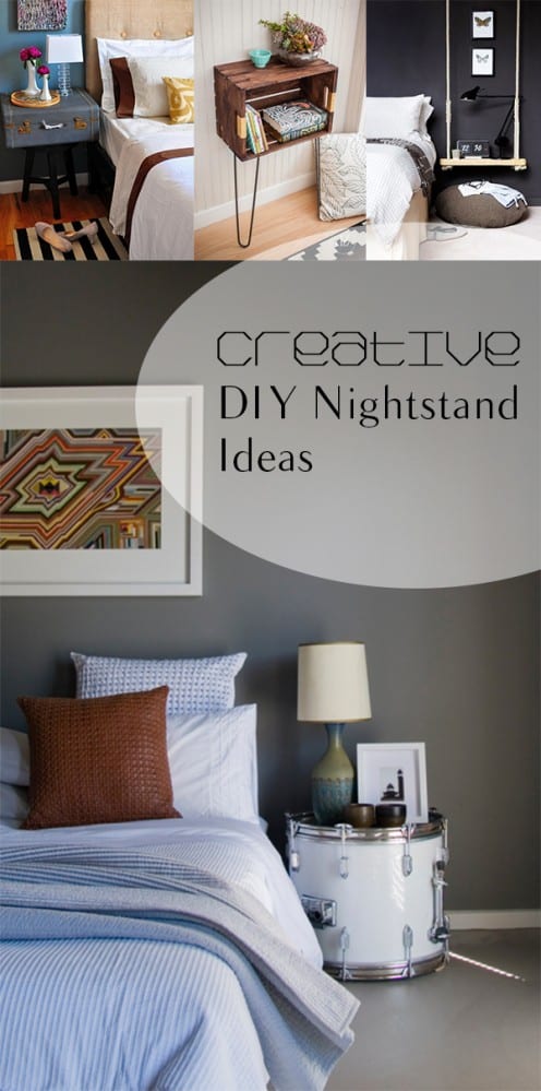 16 Creative DIY Nighstand Ideas | How To Build It