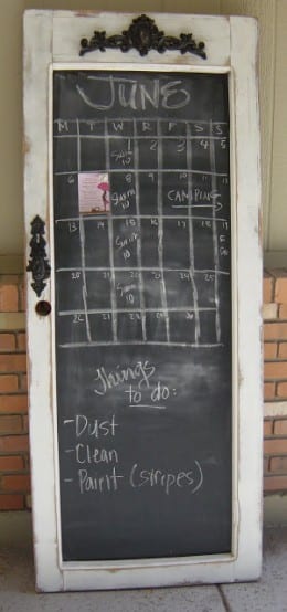 10 Chalkboard Calendar Ideas that Look Amazing | How To Build It