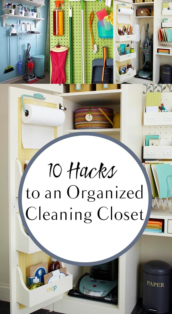 10 Hacks to an Organized Cleaning Closet | How To Build It