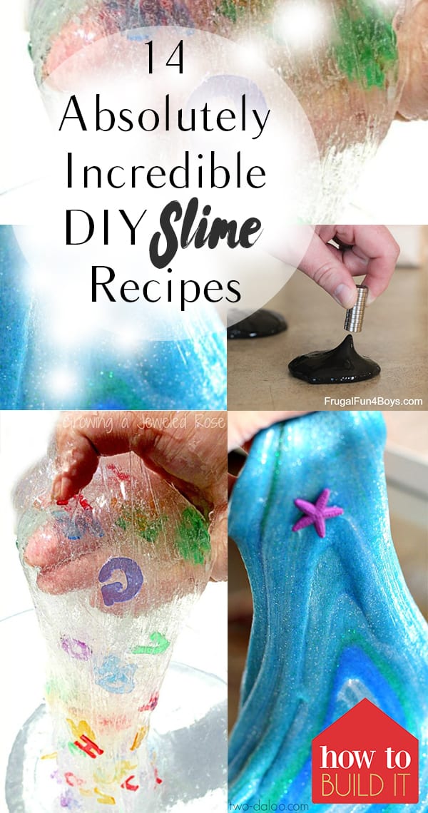 14 Absolutely Incredible DIY Slime Recipes | How To Build It