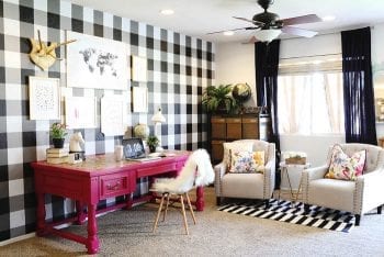 How to Paint A Checkered Wall | How To Build It