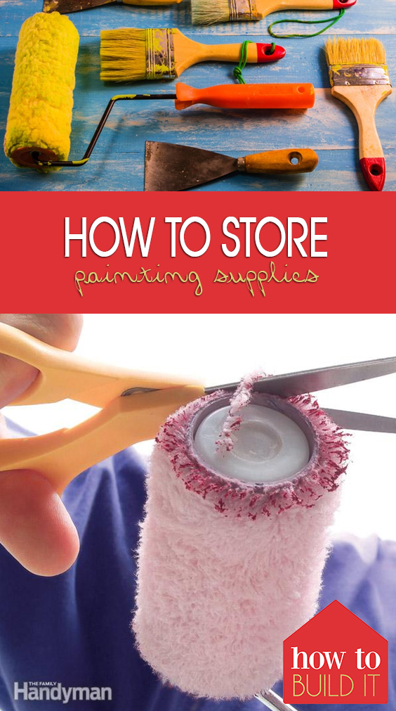 How to Store Painting Supplies | How To Build It