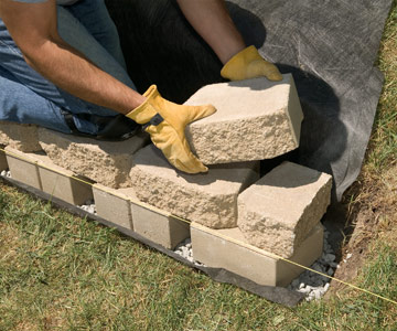 Build an EASY DIY Retaining Wall | How To Build It