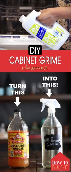 DIY Cabinet Grime Cleaner | How To Build It