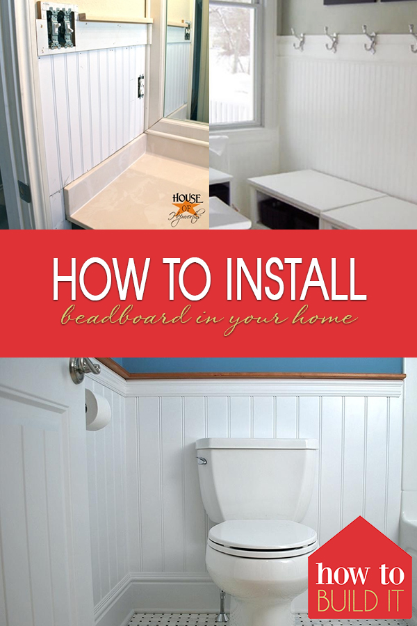 How to Install Beadboard In Your Home | How To Build It