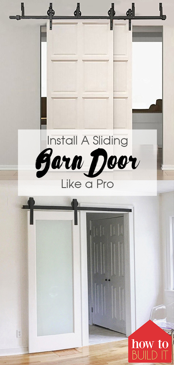 Install A Sliding Barn Door Like a Pro | How To Build It