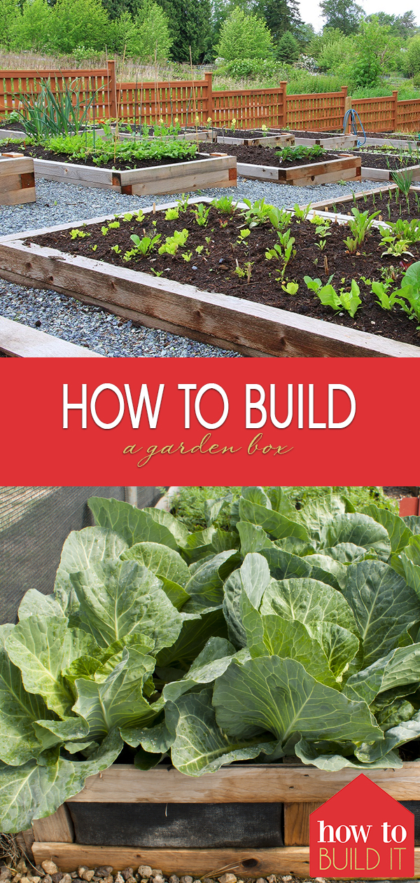 How To Build It: DIY Garden Box- Step By Step Instructions