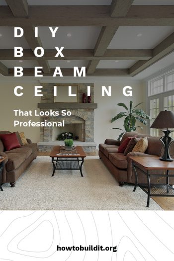 DIY Box Beam Ceiling That Looks So Professional | How To Build It